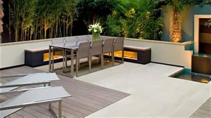 Patios modernos - La Patioteca / Reformas de jardines y terrazas en Madrid